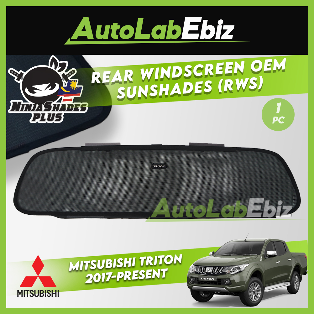 Mitsubishi Triton 2017-2023 NinjaShades Plus Rear Windscreen OEM ...