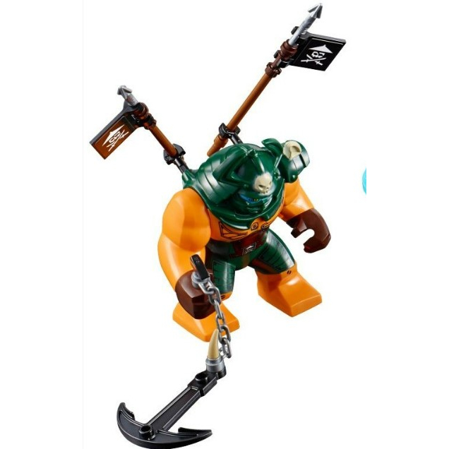 Lego Ninjago 70604 Tiger Widow Island - NJO204 Dogshank Minifigure with ...