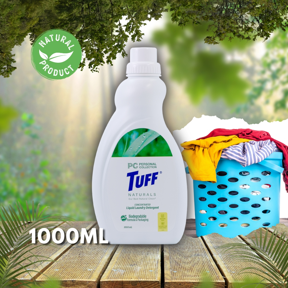 Laundry - Home Care - Tuff Liquid Laundry Detergent 1000ml | Shopee ...
