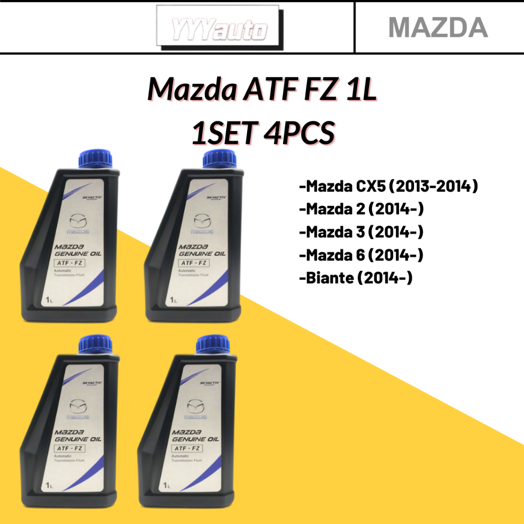 Genuine Mazda ATF - FZ Automatic Transmission Oil Fluid + Mazda Auto ...