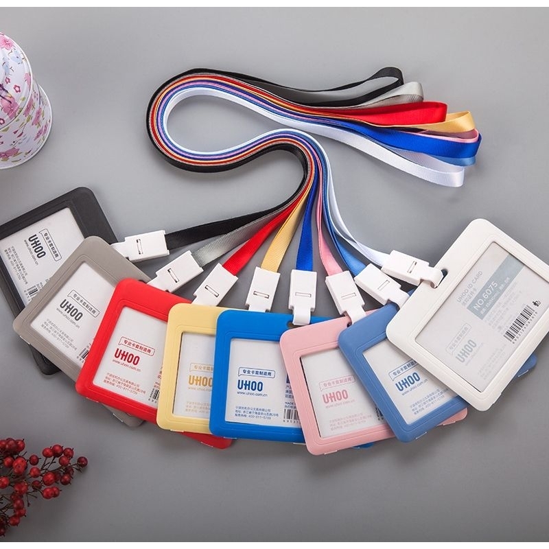 Card Holder Melintang Bagde Hard Case Employee ID badge Job Badge Work ...