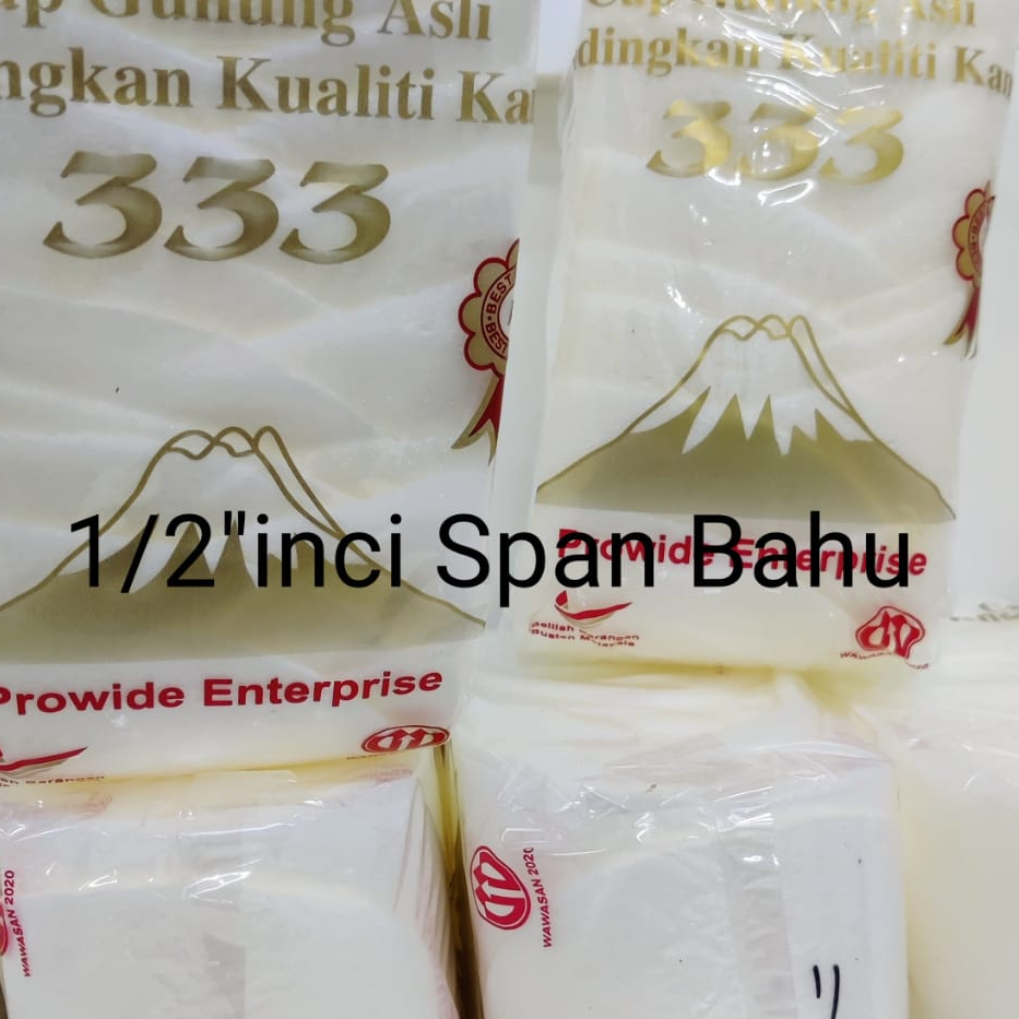 Original Span bahu 1/2" shoulder pad cap 333 (12 pasang 1pack) | Shopee ...