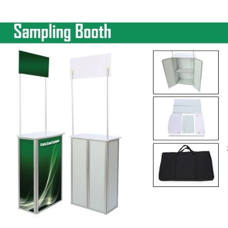 Exhibition Event Portable Promotional aluminium Sampling Booth Counter ...