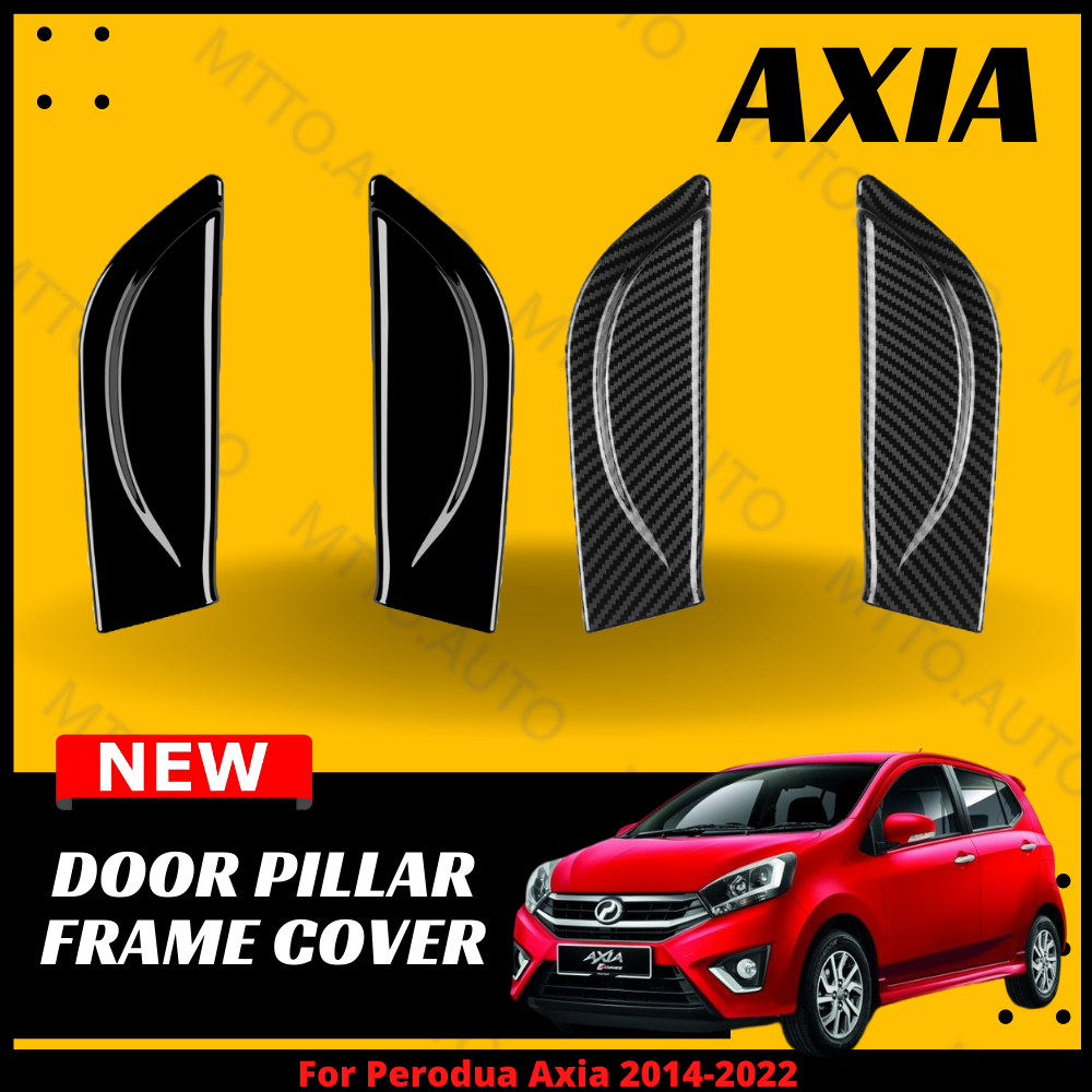 MTTO Perodua Axia 2014-2022 Interior Car Door Pillar Frame Cover ...