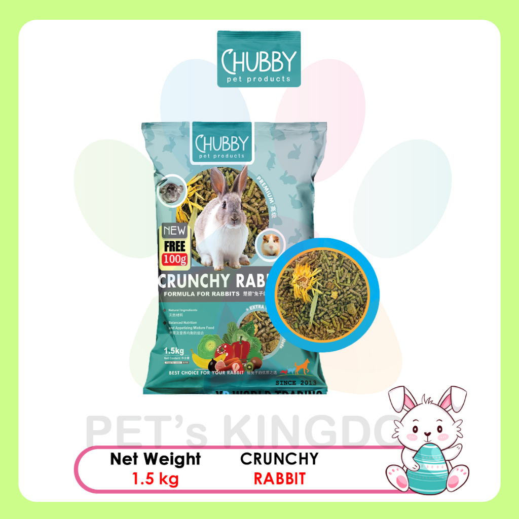 Chubby Crunchy Rabbit {1.5KG} | Shopee Malaysia
