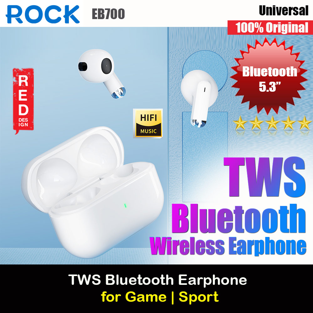 Rock EB700 Bluetooth 5.3 HIFI TWS True Wireless Bluetooth Earphone ...