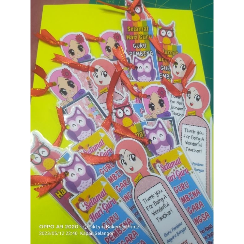 penanda buku hari guru | Shopee Malaysia