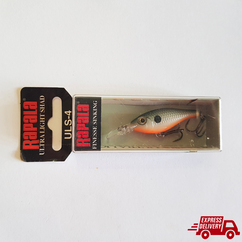 Rapala Ultralight Shad ULS-4 ORSD Fishing Lure | Shopee Malaysia