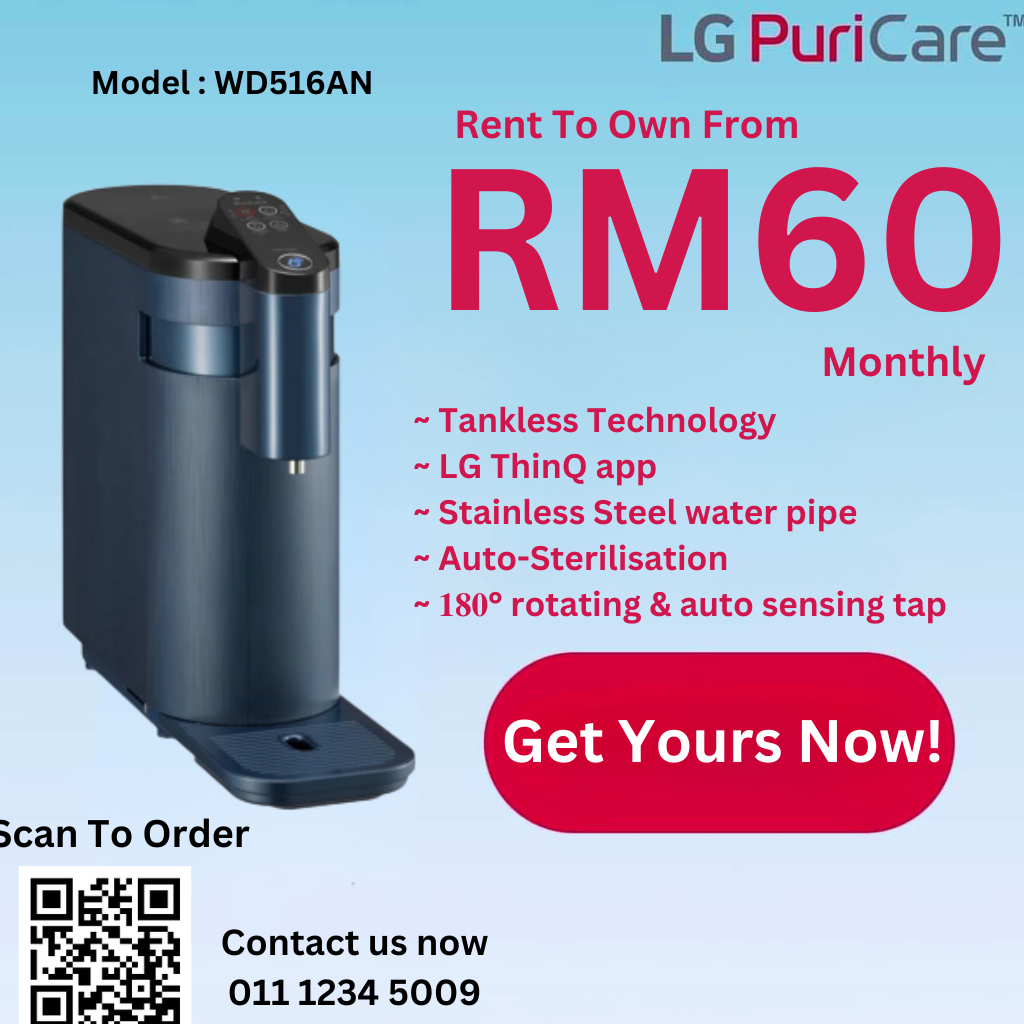 LG PuriCare WD216AN / WD516AN / WD518AN Tankless Water Purifier | Hot ...