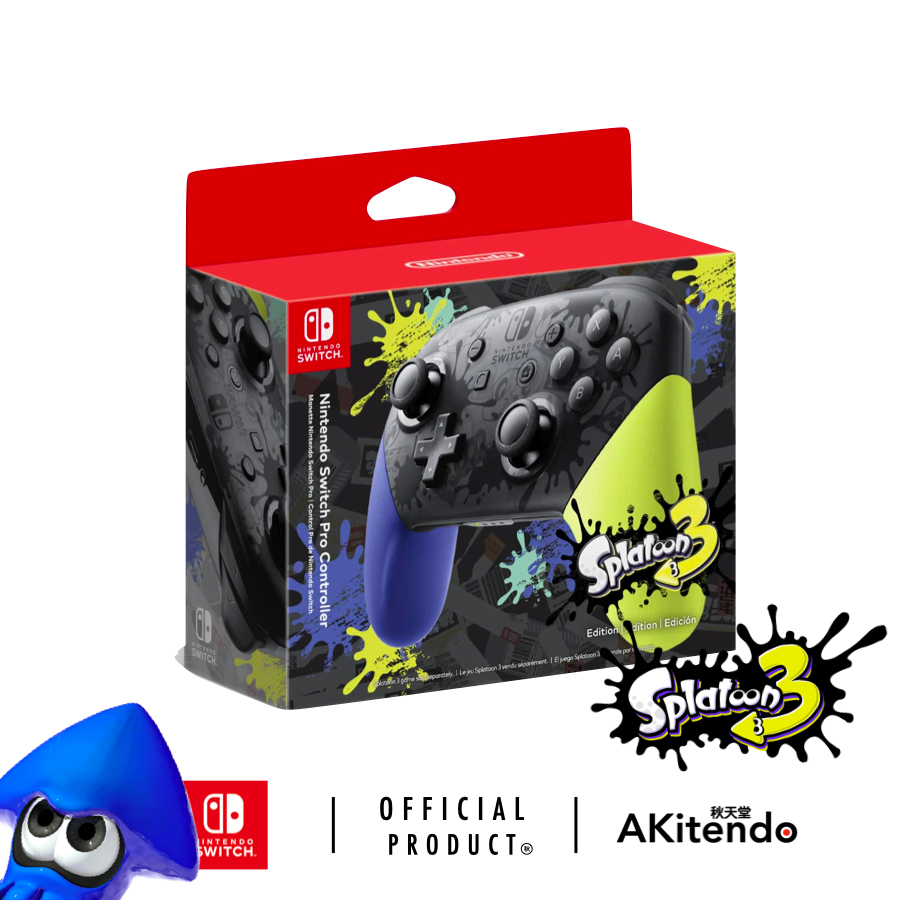 Nintendo Switch Splatoon 3 Edition Pro Controller | Shopee Malaysia