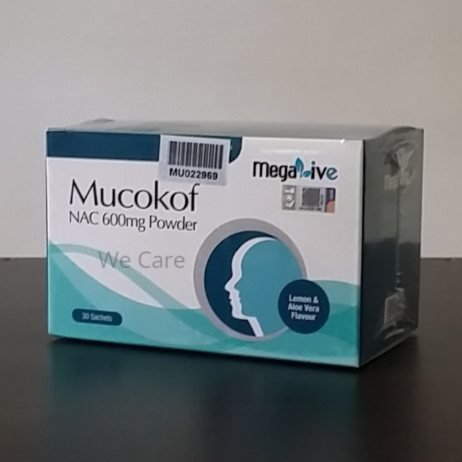 MegaLive Mucokof NAC 600mg Powder (30 Sachets) | Shopee Malaysia