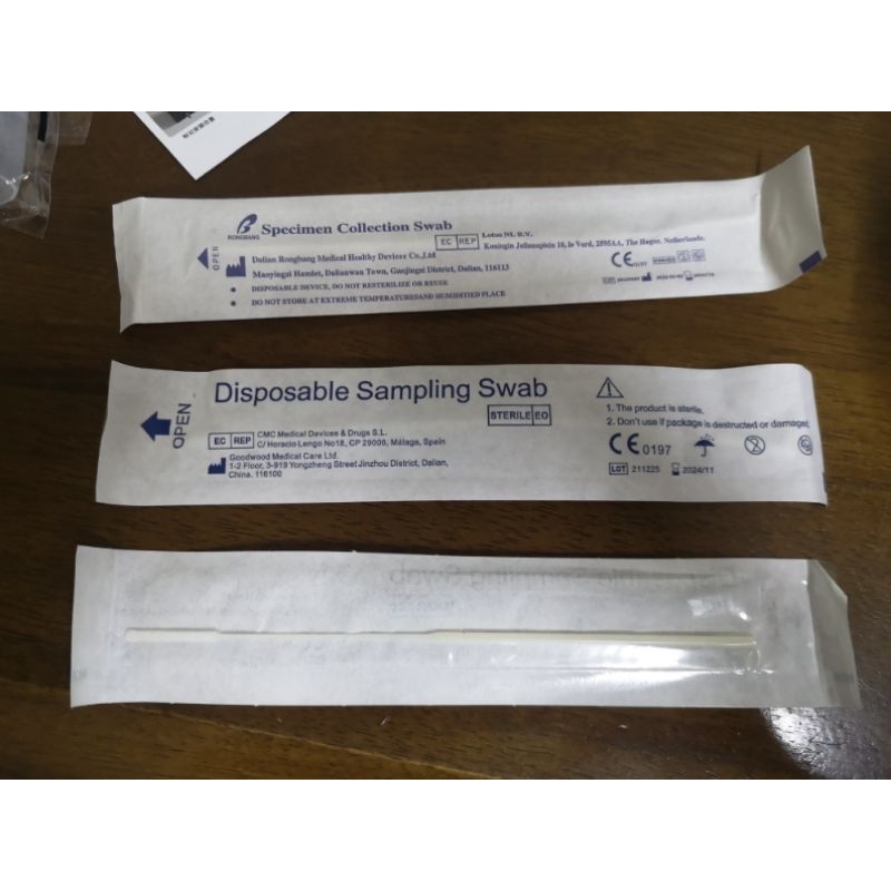 Disposable Specimen/Sampling Swab 3pcs | Shopee Malaysia