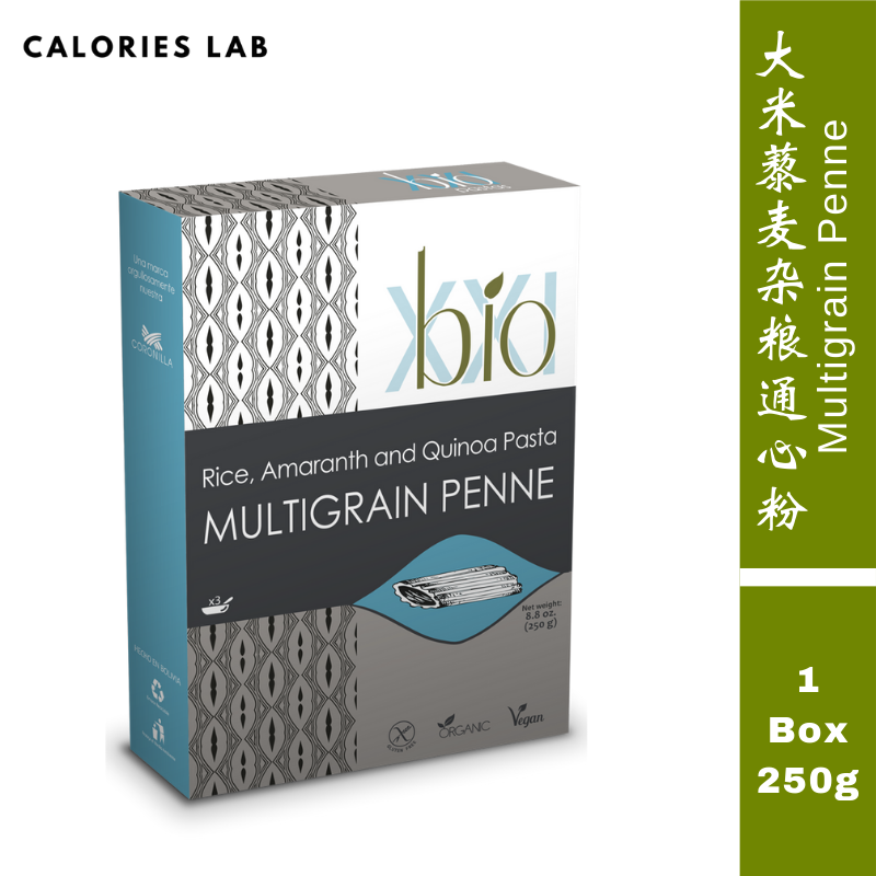 Bio XXI Organic Rice & Quinoa Multigrain Penne | 250g / 大米藜麦杂粮通心粉 ...