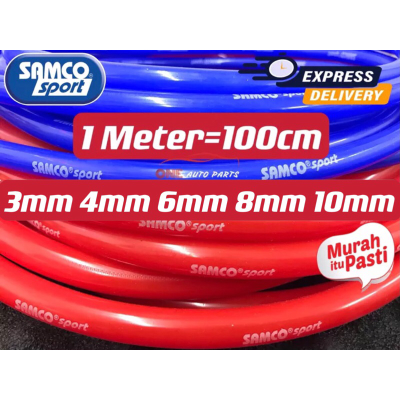 High Quality Samco Taiwan Silicone Vacuum Hose (3MM,4MM,6MM,8MM,10MM) Car Engine Hose Piping ...