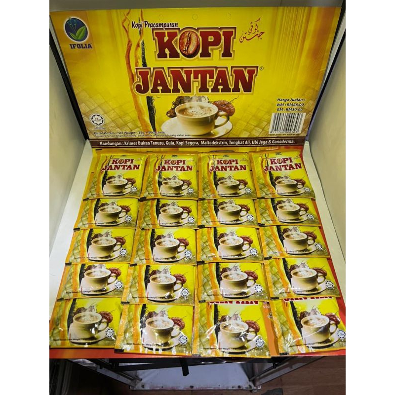 🔥READY STOCK 🔥IFOLIA KOPI JAN TAN KUNING ORIGINAL | Shopee Malaysia