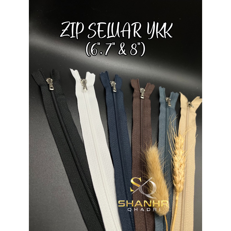 Zip Seluar YKK (6,7,8 inch) | Shopee Malaysia