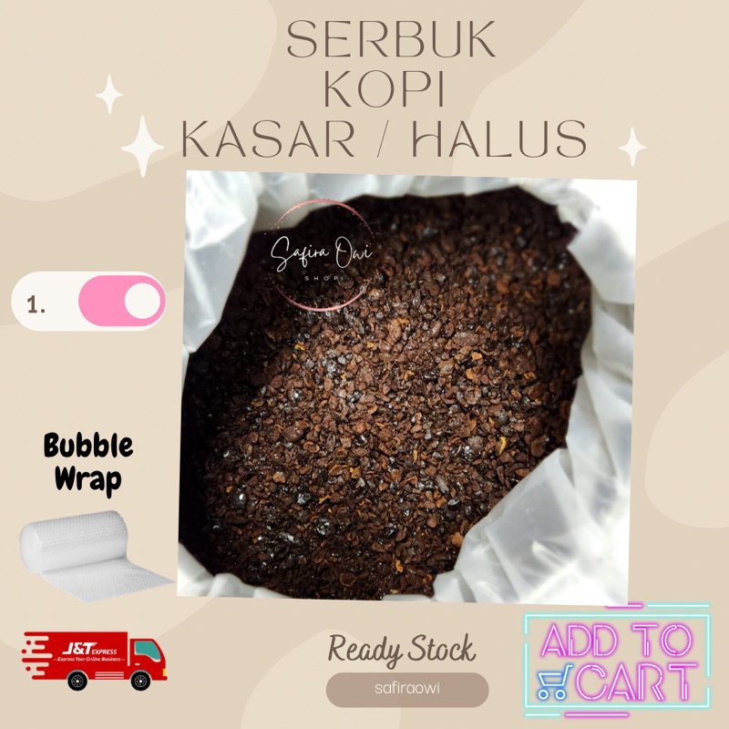 READY STOCK 🔥 Serbuk KOPI KASAR / HALUS | Shopee Malaysia