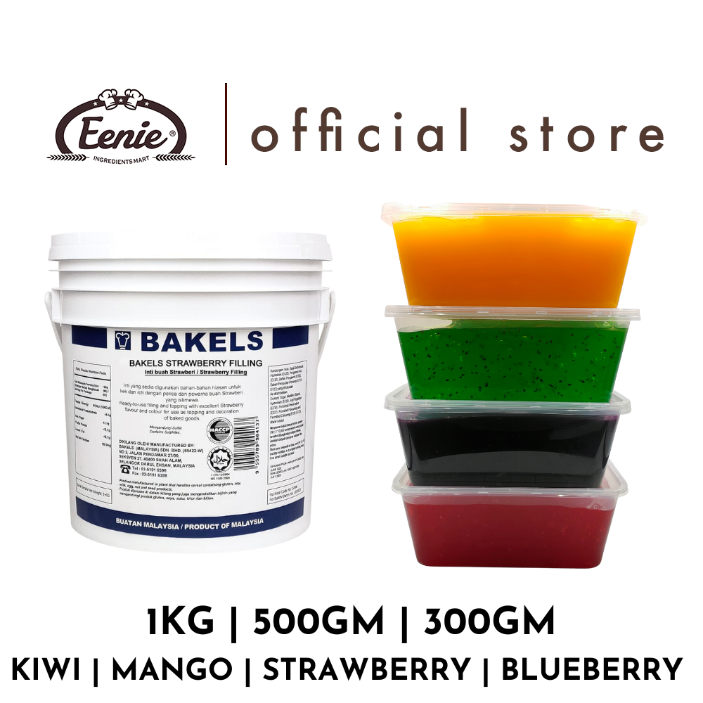 BAKELS Fino Filling | Strawberry | Blueberry | Mango | Kiwi |Lemon ...
