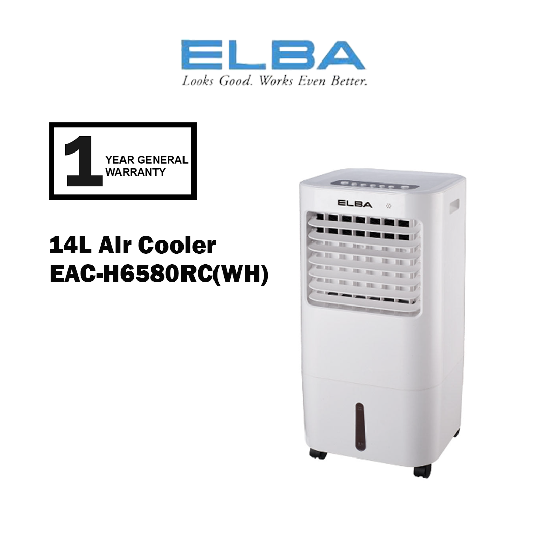Elba 3 Wind Modes - White (14L) EAC-H6580RC(WH)/Morgan Air Cooler (12L ...