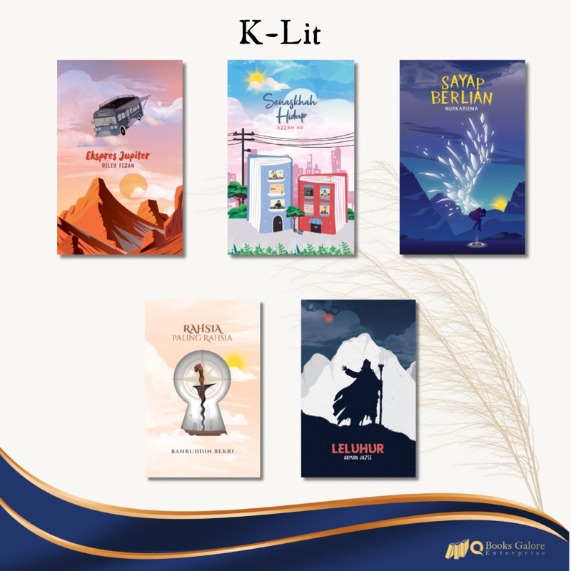 [K-LIT] : EKSPRES JUPITER, SENASKHAH HIDUP, SAYAP BERLIAN, RAHSIA ...