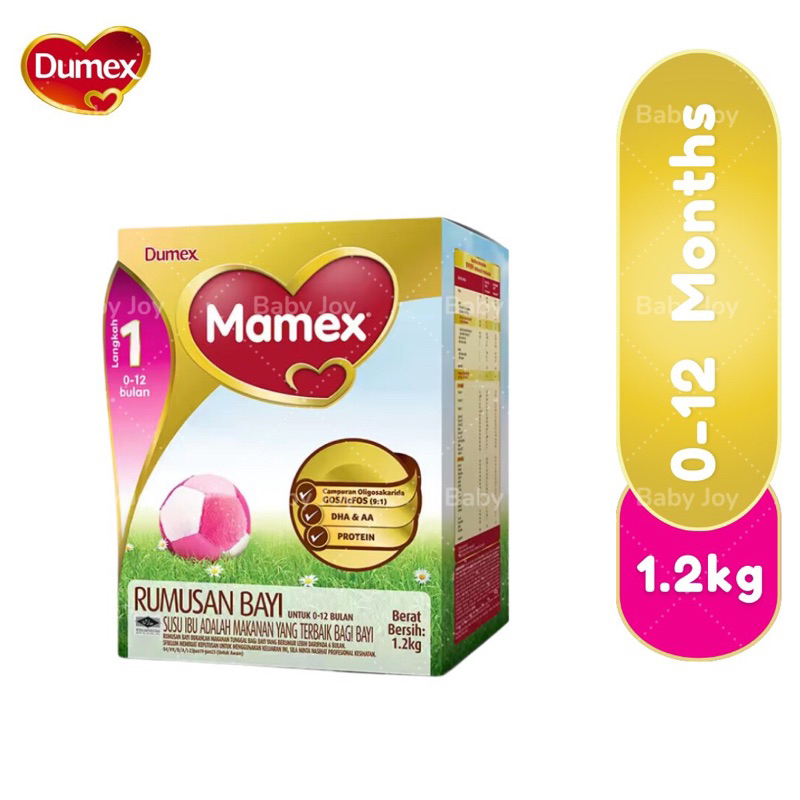 Mamex Step 1 0-12M (1.2kg) | Shopee Malaysia
