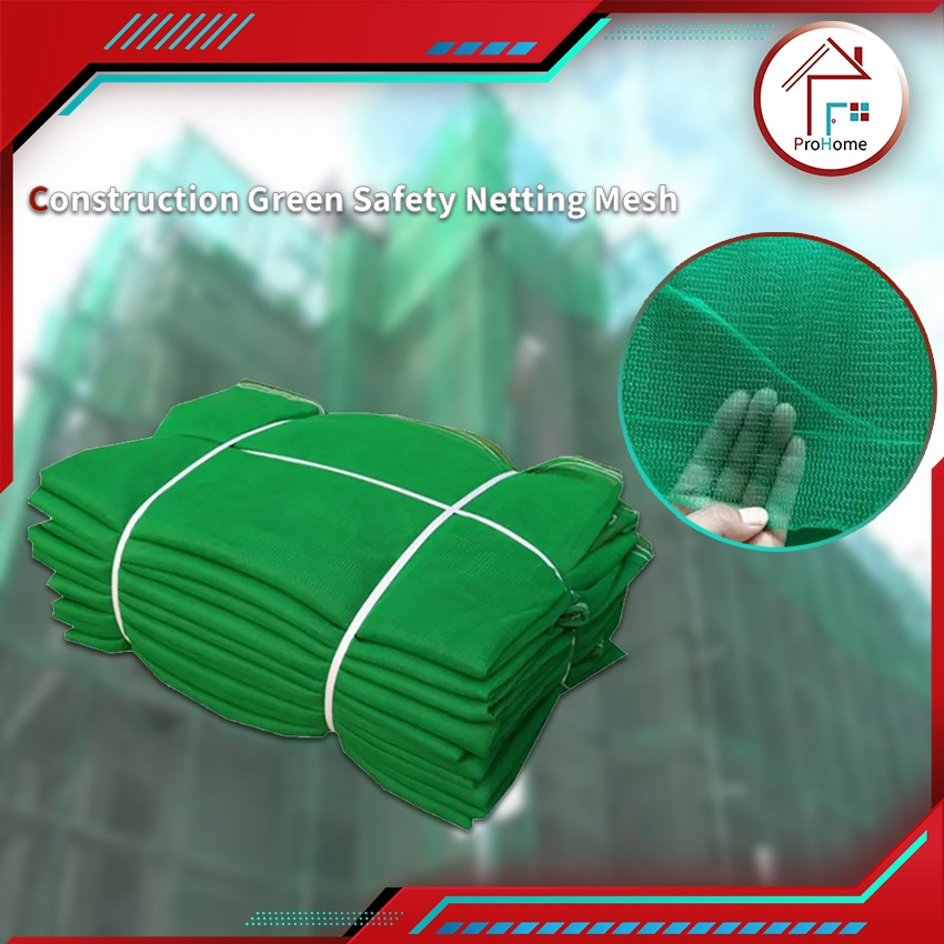 Construction Green Safety Netting Mesh / Polyethylene Ceiling Sun ...