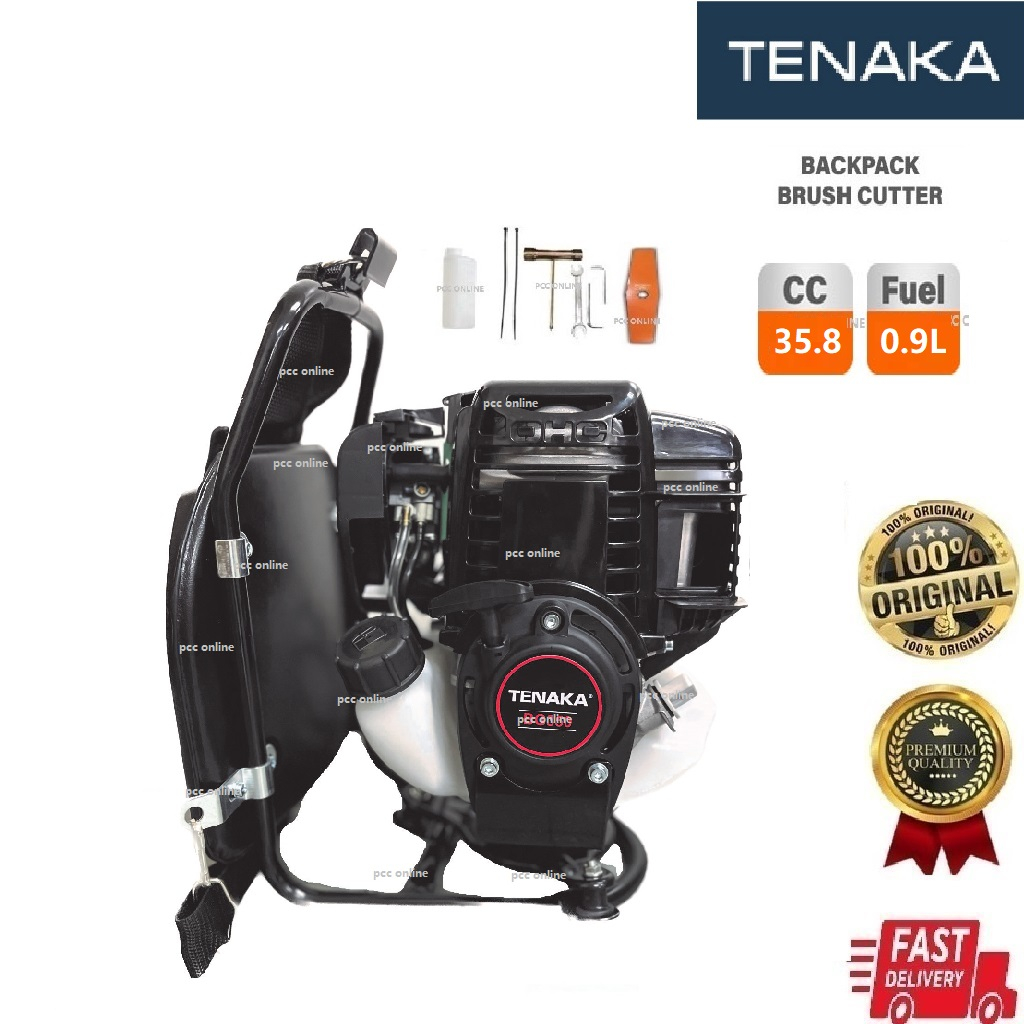Tenaka BG350 BRUSH CUTTER BACKPACK BRUSH CUTTER|MESIN RUMPUT GALAS 35 ...
