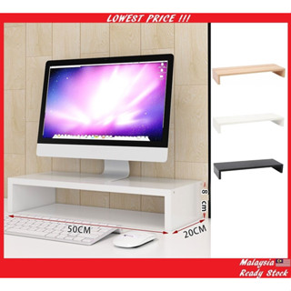 Monitor Screen Shelf Computer Monitor Stand Keyboard Storage Tray Rack ...