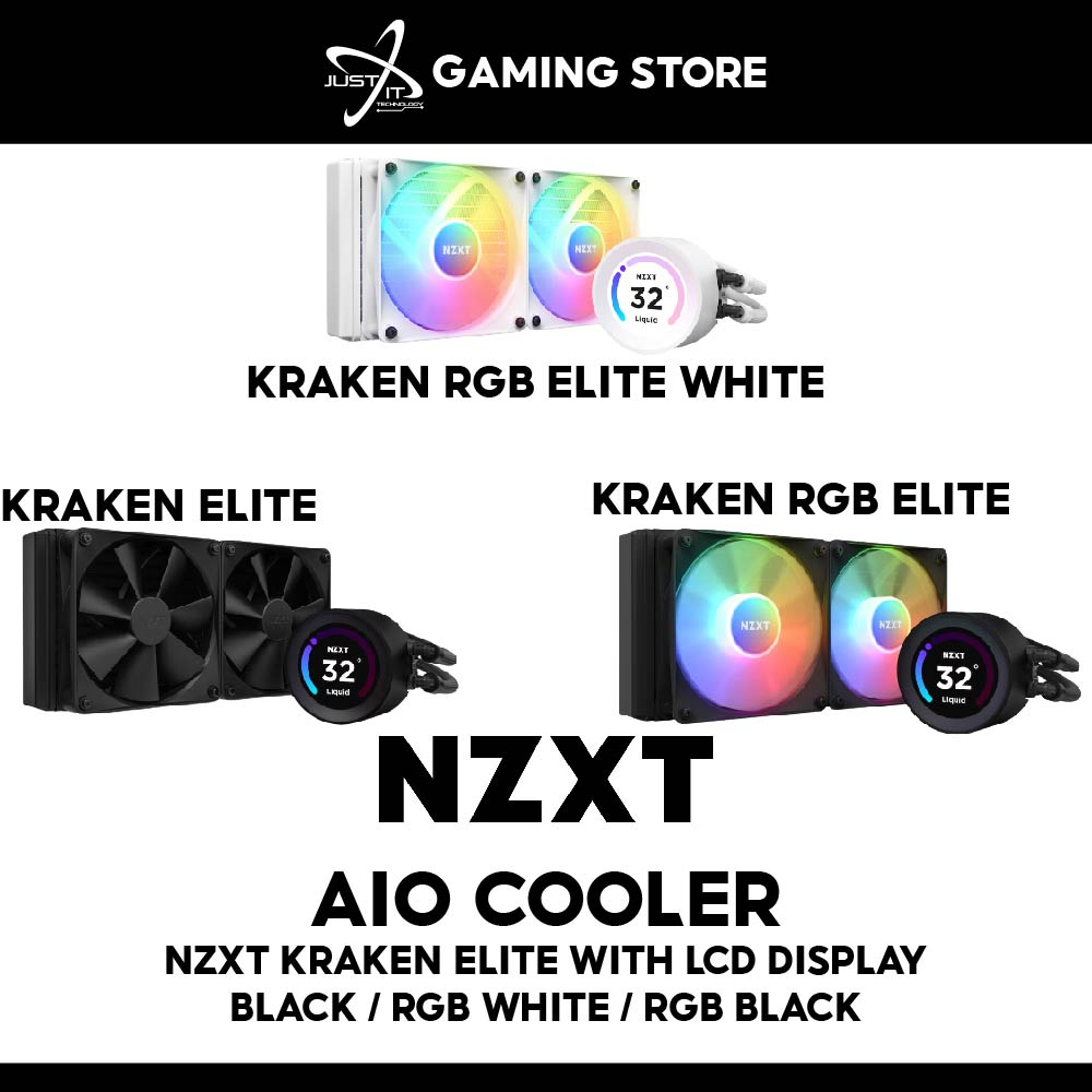 NZXT KRAKEN Z53 RGB Z63 Z63RGB / NZXT KRAKEN ELITE 240 240RGB 360 360RGB AIO WATER COOLING WITH ...