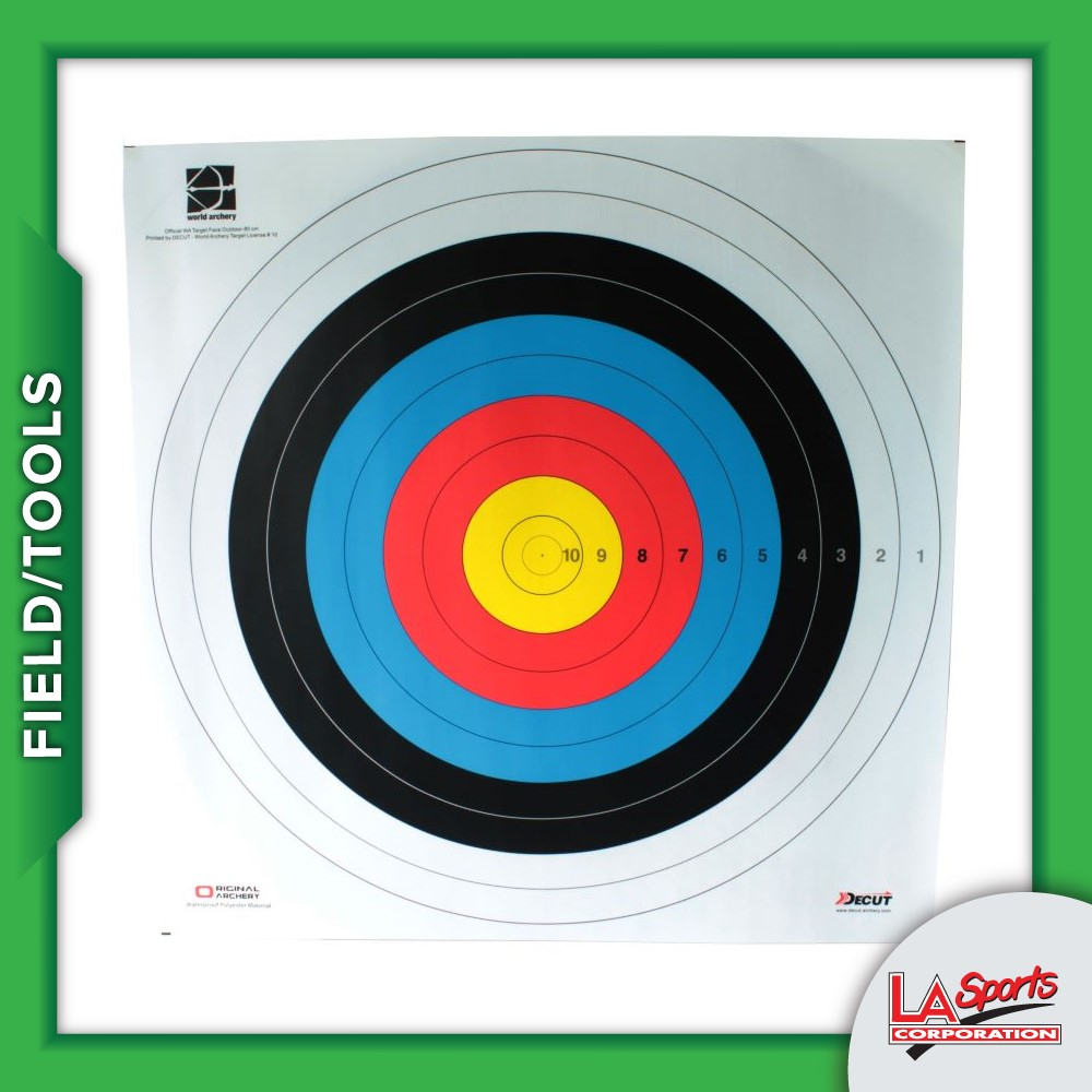 DECUT TARGET (122CM & 80CM) WA OUTDOOR WATERPROOF TARGET FACES | Shopee ...