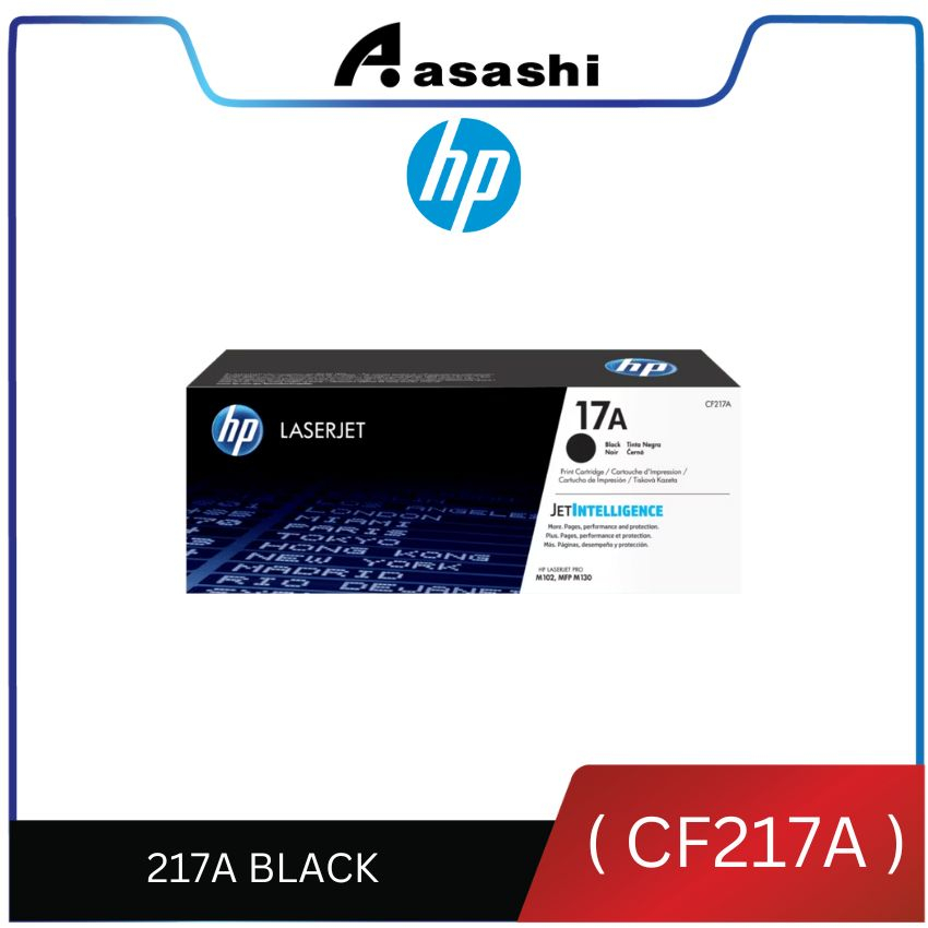 HP 17A / 217A BLACK TONER ( CF217A ) LaserJet Pro M102a, M102w, M130a ...