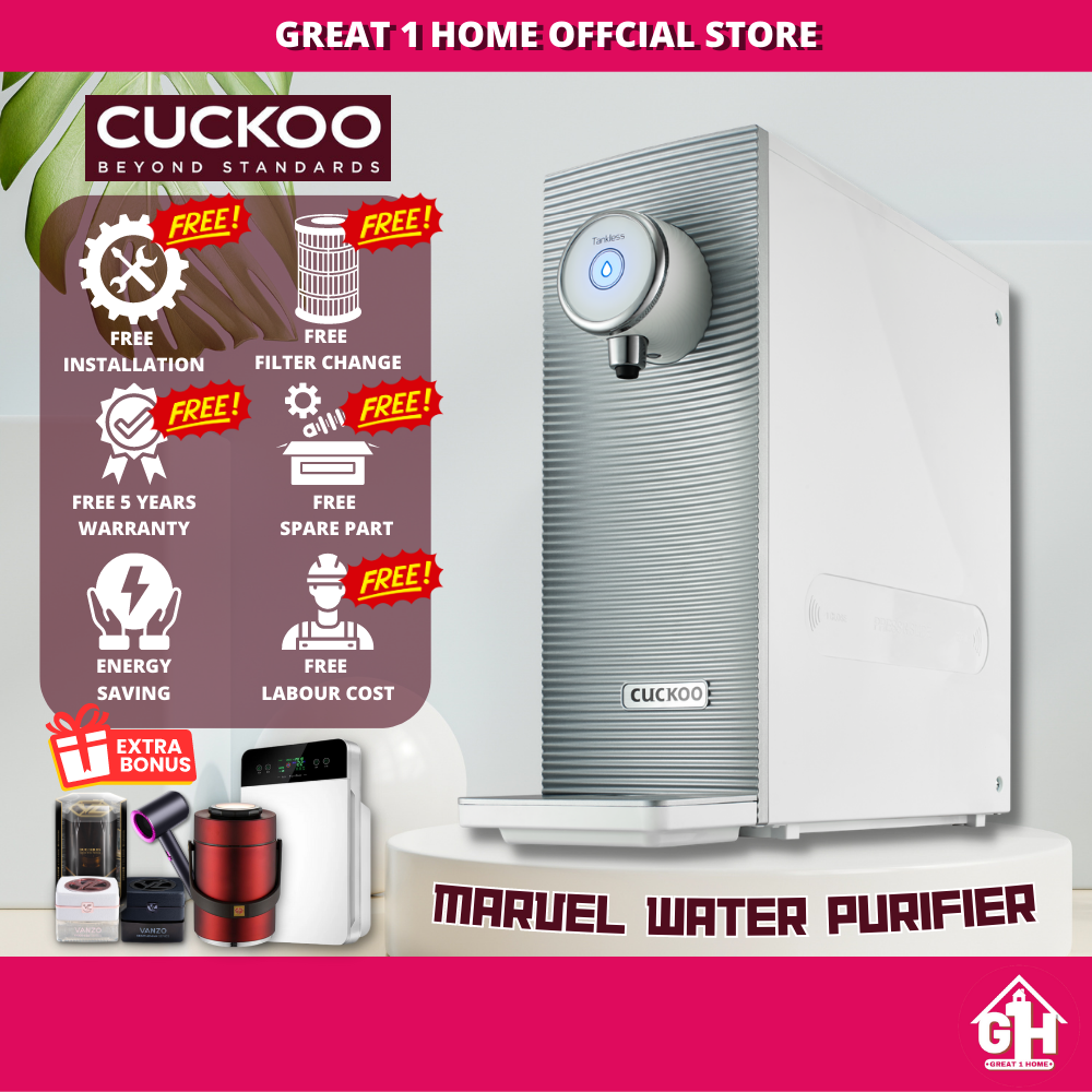 [ Free 5 Years Services ] CUCKOO MARVEL Water Purifier [ Penapis Air ...