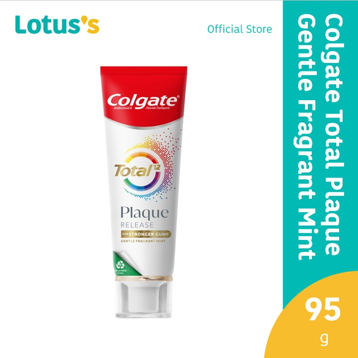 Colgate Toothpaste Total Plaque Gentle Fragrant Mint (95g) | Shopee ...