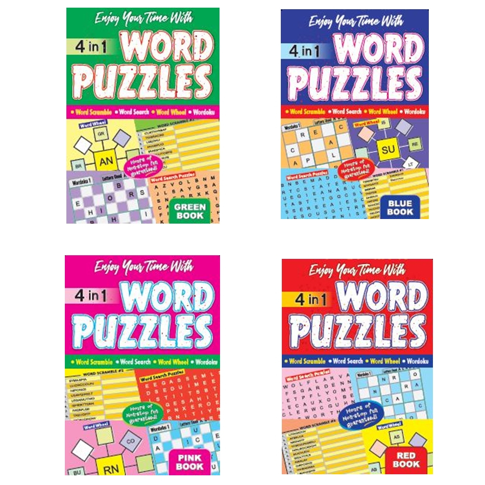 4-in-1 Word Puzzle | Shopee Malaysia