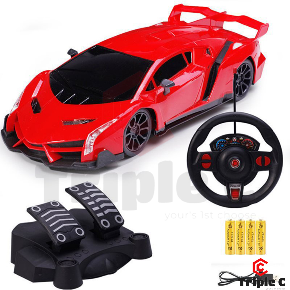 [Triple C] Remote Control Super Car With Foot Pedal RC Wireless ...