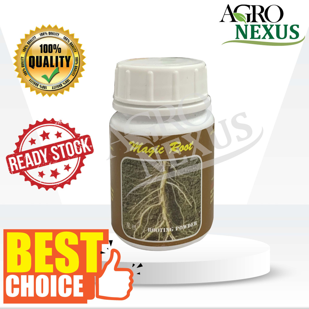 MAGIC ROOT 50GM / ROOTING HORMONE POWDER / HORMON PERTUMBUHAN AKAR ...