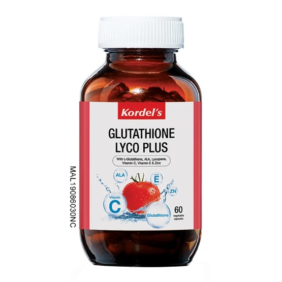 KORDEL'S Glutathione Lyco Plus Capsule 60's [Exp: 12/2023] | Shopee ...