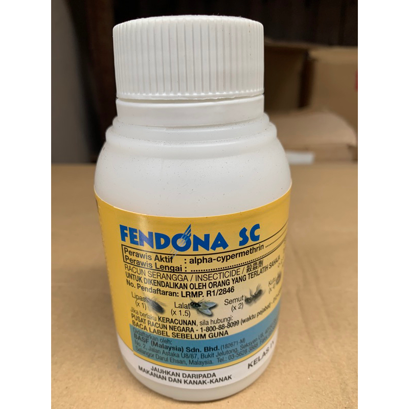 BASF Fendona SC / 250ML Lipas Semut Pepijat Bed Bugs Kutu Serangga ...