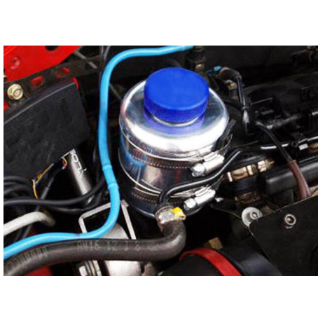 Aluminum Racing Power Steering Fluid Reservoir Tank With Brackets ...