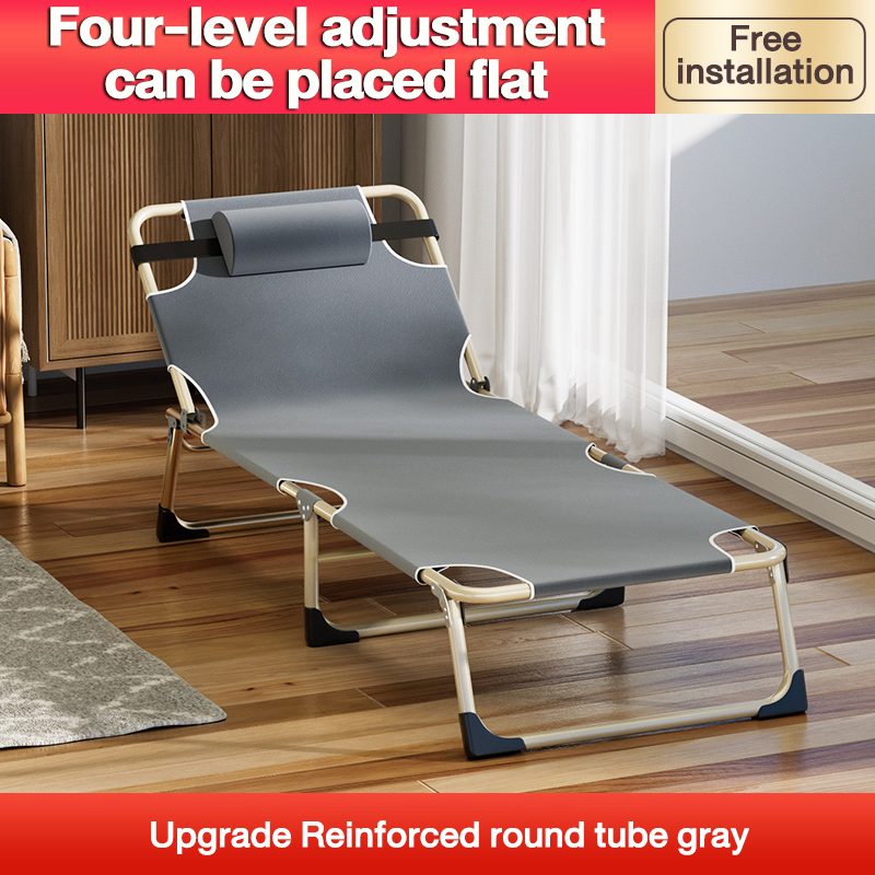 【1 Years Warranty】Folding Bed Premium Foldable Lazy Chair Folding Lazy ...