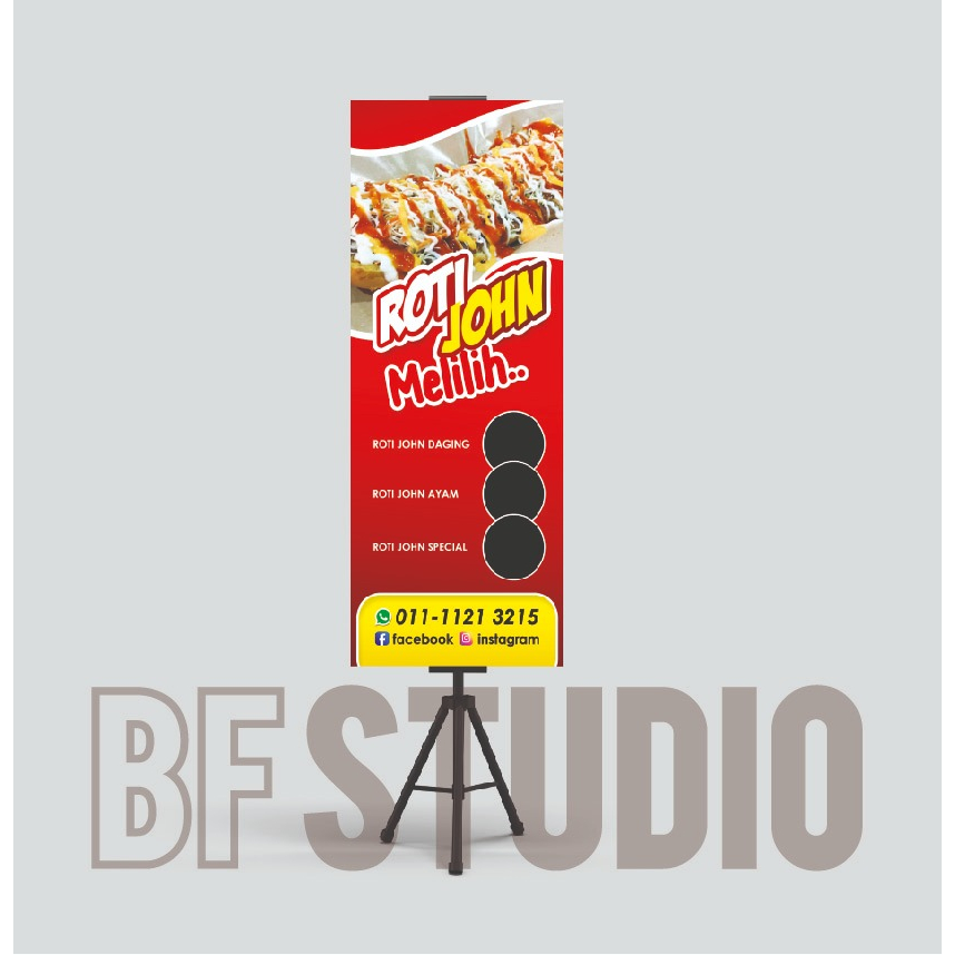 BUNTING MAKANAN ROTI JOHN FREE DESIGN BOLEH EDIT MAKLUMAT TAMBAH INFO ...