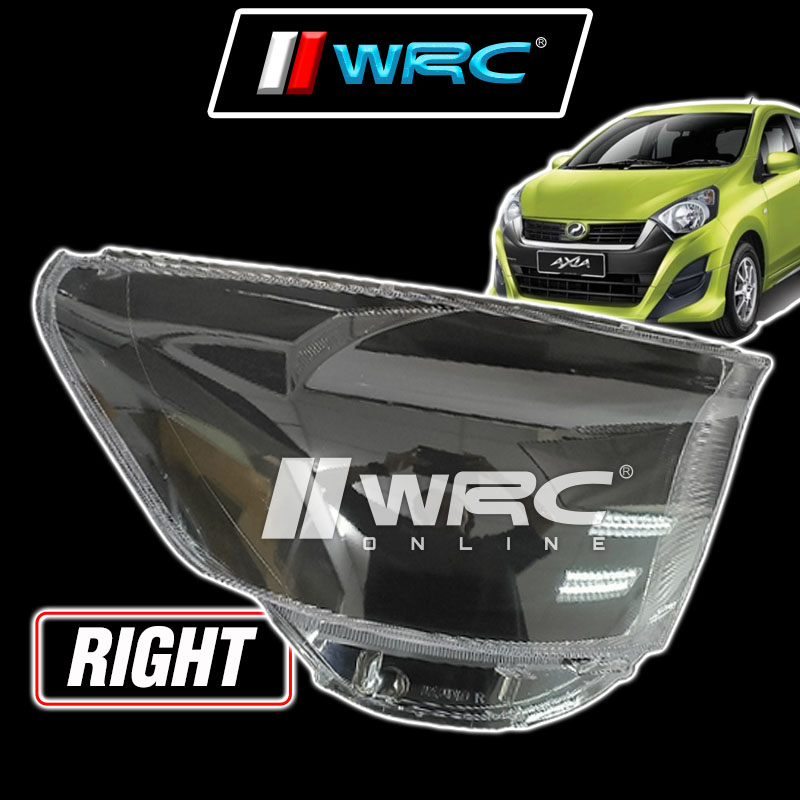 Perodua Axia G Spec 2014 - 2016 Plastic Headlamp Clear Lens ( 1pc ...