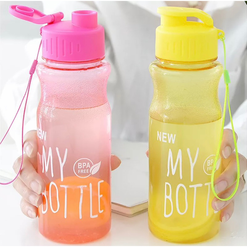 Sport Water Bottle Easy Cleaning Drink Bottle 600ml | Shopee Malaysia