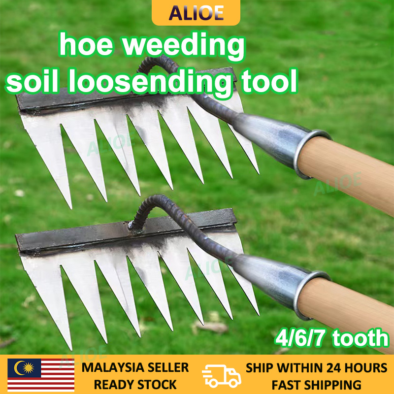 farm tool welding rake tooth accessories soil loosening steel alat ...