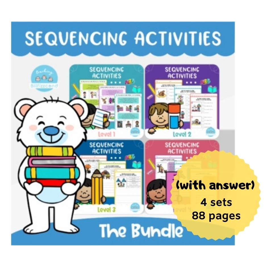 A372 – [PDF] Sequencing Activities The Bundle 4 sets 88 pages (with ...