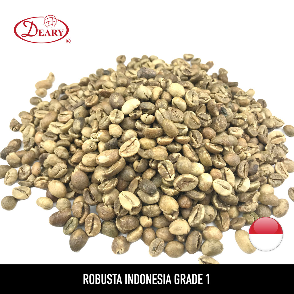Deary Indonesian Robusta Grade 1 Green/Raw/Unroasted Coffee Beans ...