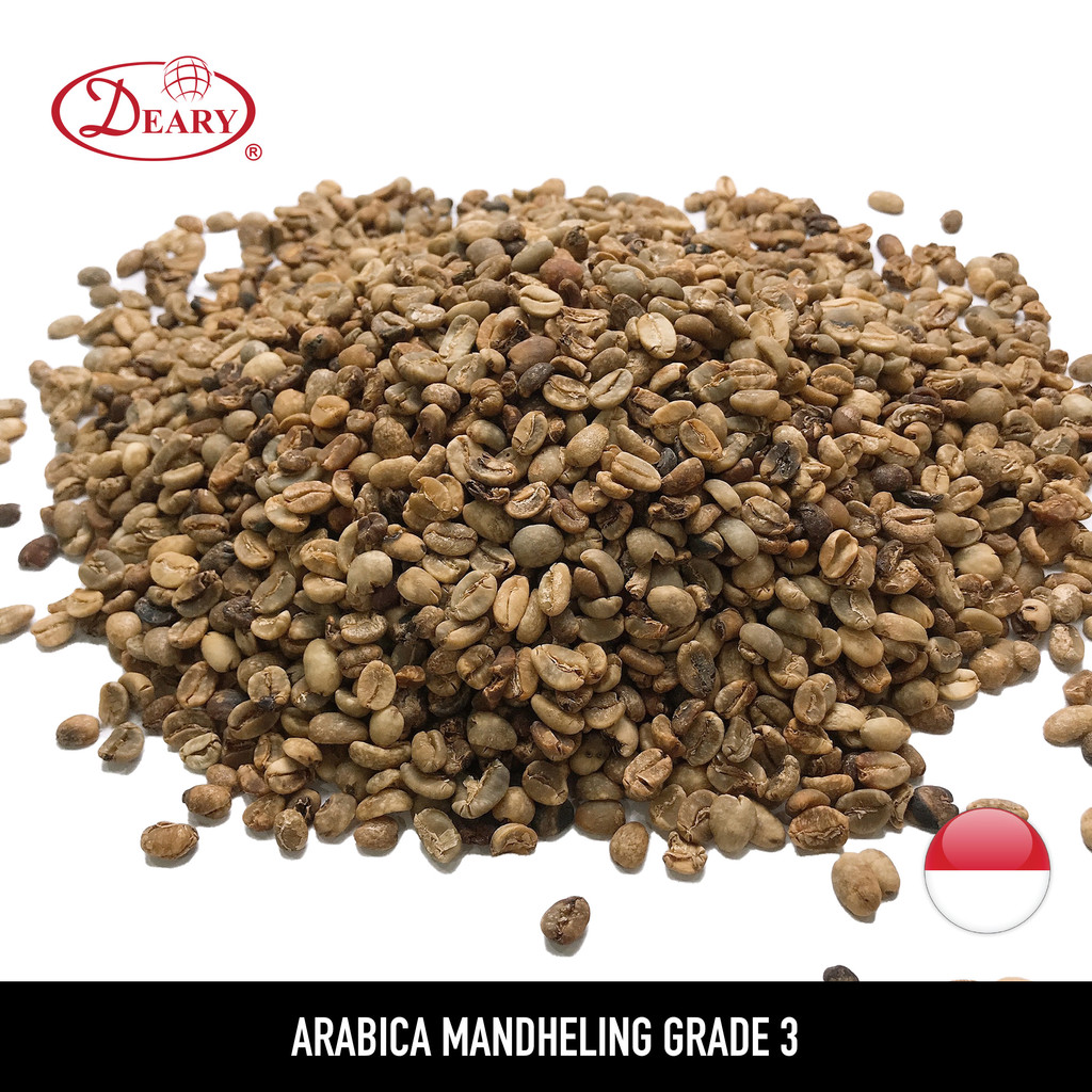 Deary Indonesia Arabica Mandheling Grade 3 Green/Raw/Unroasted Coffee ...