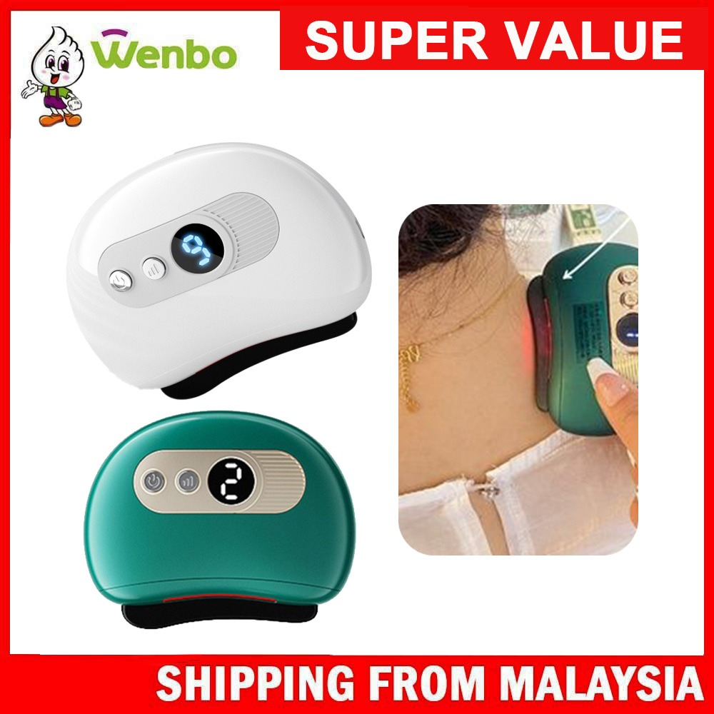 Wenbo Portable Mini Electric GuaSha Scraping Board Hot Compress Body ...