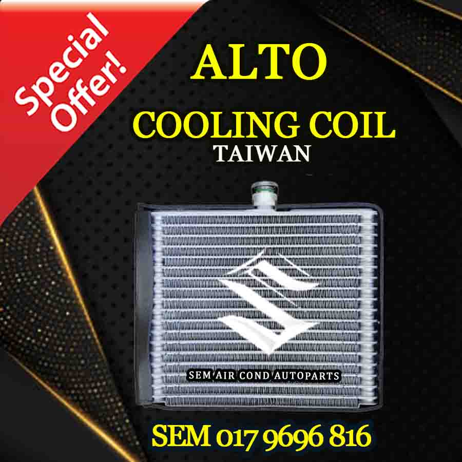 SUZUKI ALTO TAIWAN NEW COOLING COIL/ EVAPORATOR (CAR AIRCOND SYSTEM ...