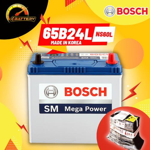 65B24L NS60 NS60LS NS60S BOSCH HIGH POWER | Car Battery Bateri Kereta Wira Vios Altis Grand ...